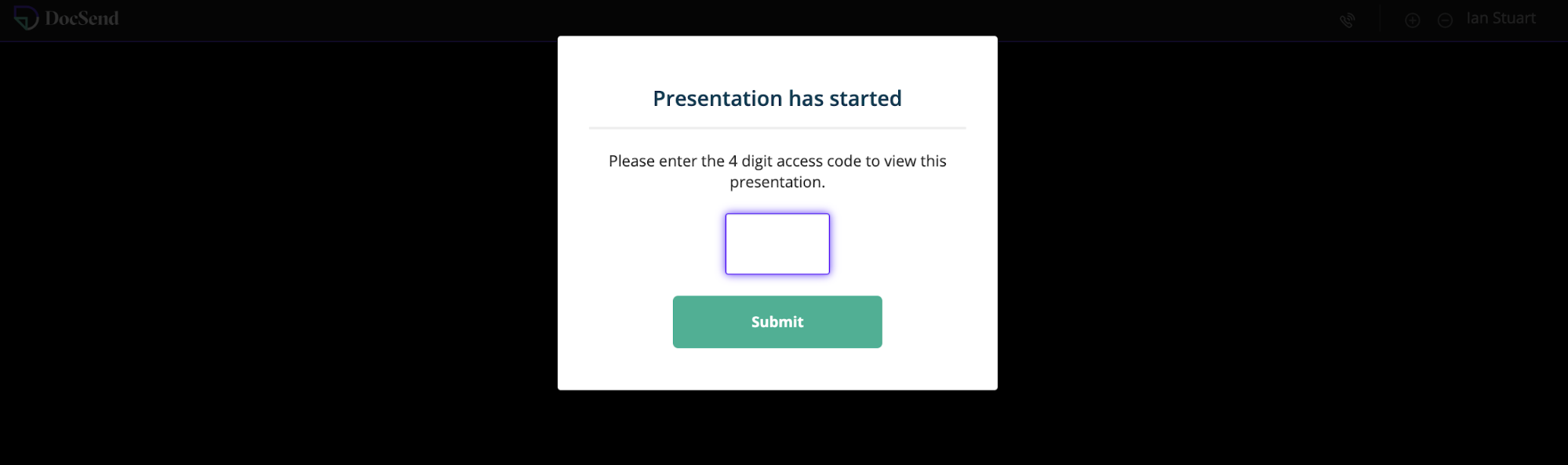Live Present – DocSend Help Center