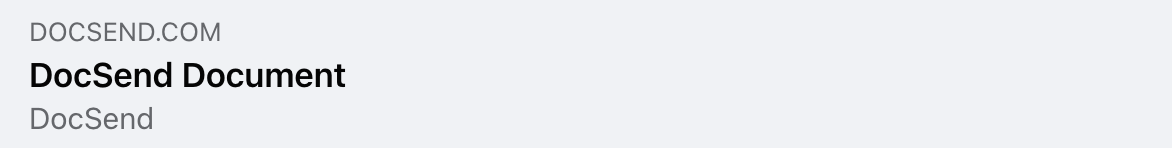 Content Previews – DocSend Help Center