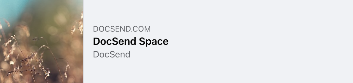 Content Previews – DocSend Help Center
