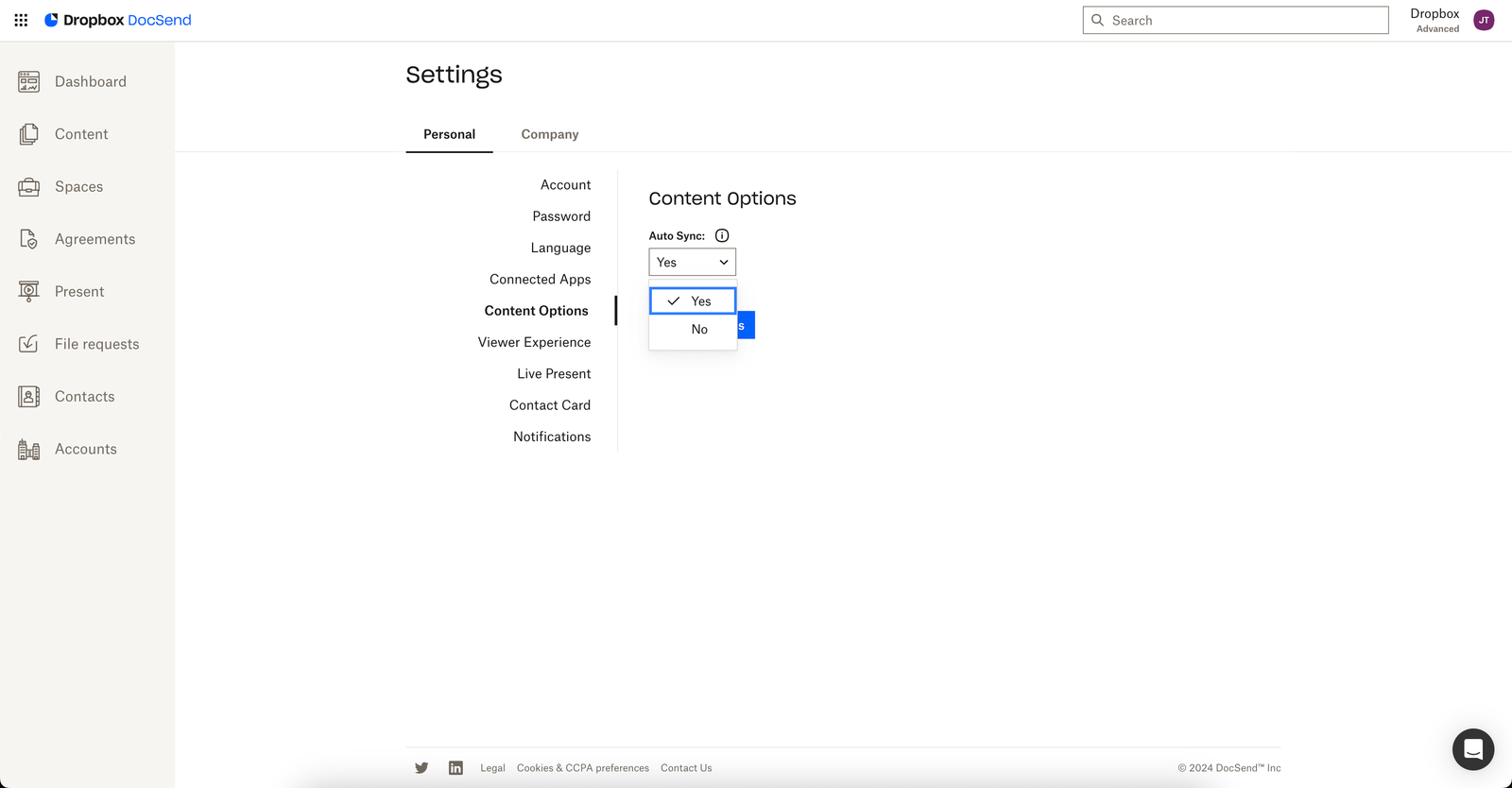Update Existing Content – DocSend Help Center