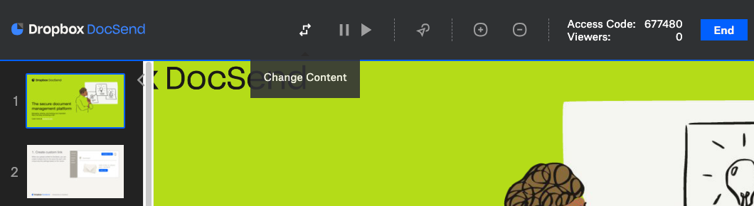 Live Present – DocSend Help Center