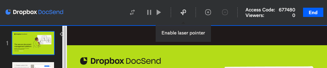 Live Present – DocSend Help Center