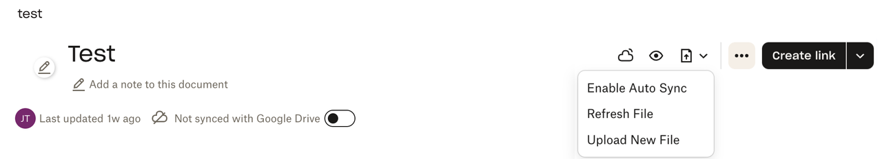 Update existing content – DocSend Help Center