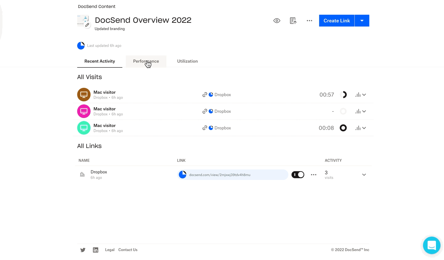 Update Existing Content – DocSend Help Center